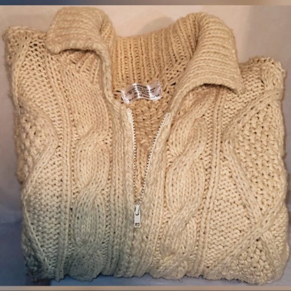 Otavalo - Ecuador | Sweaters | Natives Authentic Handknit Zip Front ...